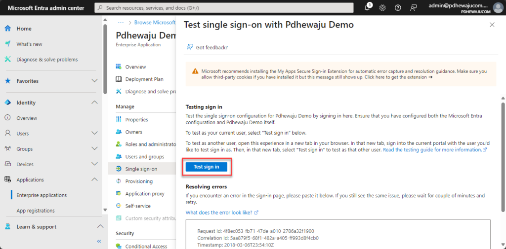 Single Sign-On (SSO) with Microsoft Entra: Best Practices and Step-by ...